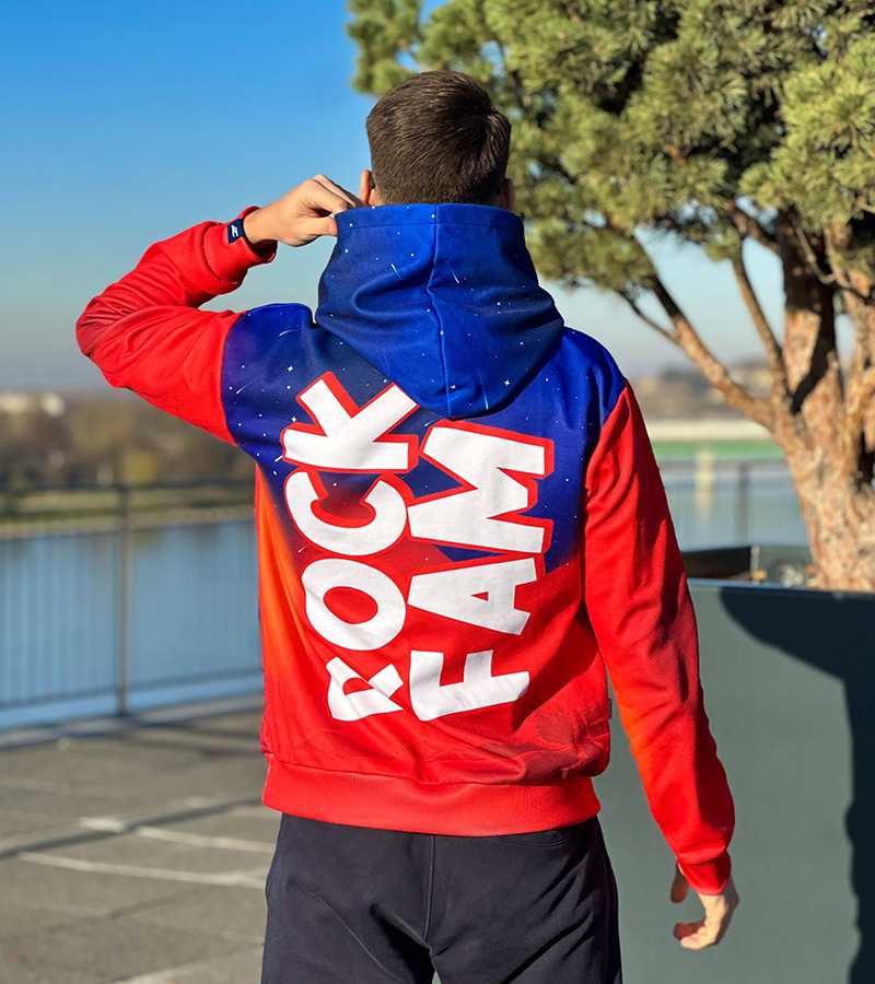 ROCKFAM CRVENI SVETLEĆI DUKS - RockFam Shop